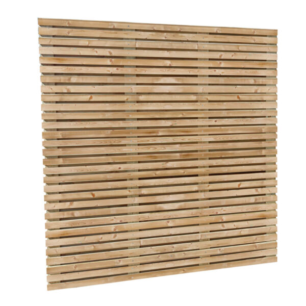 Elan latten schutting tuinscherm Prinsenbeek - Dubbelzijdig - Hardhout ...